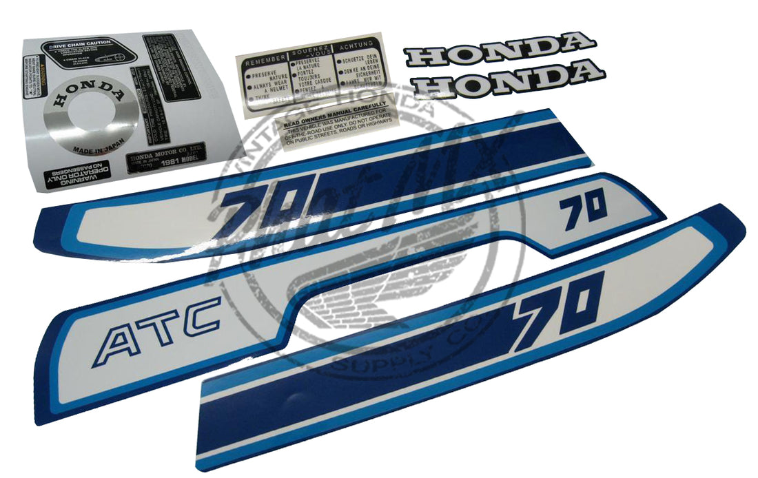 ATC70 1981 Decal Kit – PhatMX